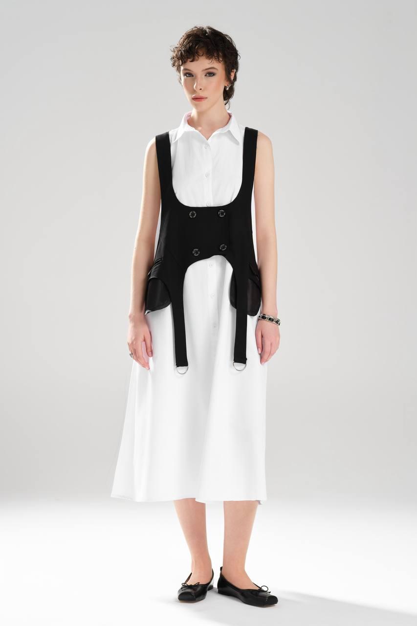 Vestido con chaleco desmontable – Smukk moda